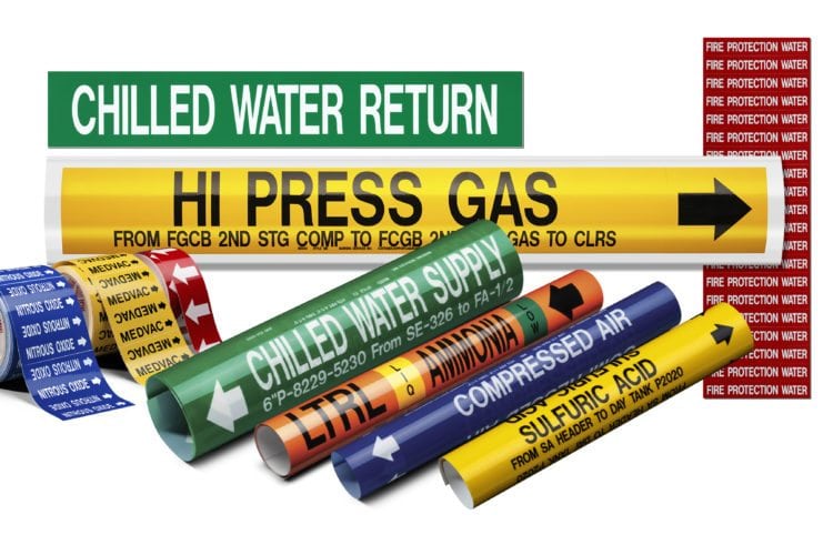 Pipe Markers Category - Marking Services Canada